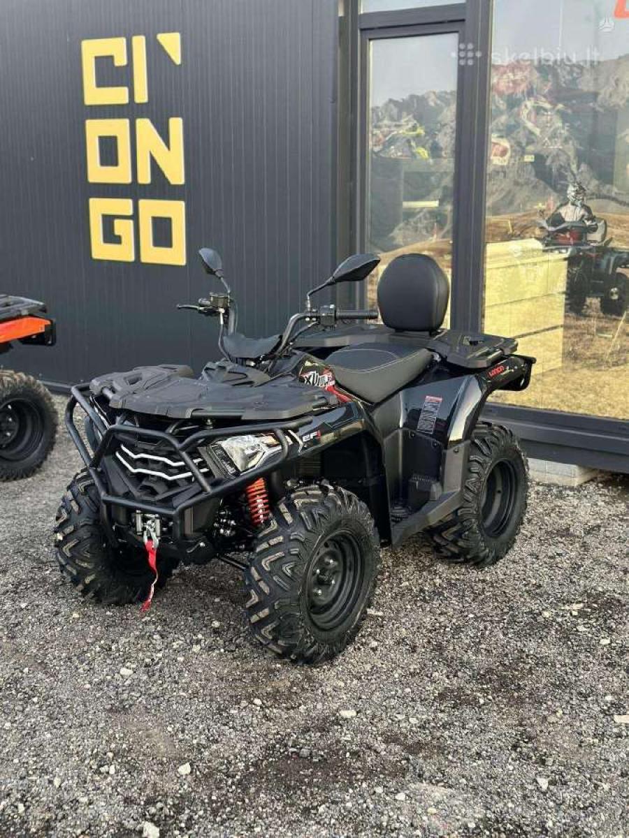 Black Loncin Xwolf 300 2024 in Kaunas, with an engine capacity of 0.27 L and mileage of 1 thousand km for 4290 €, photo 1 on AUTOMOTO.COM.LV