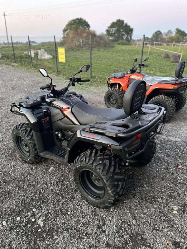 Melns Loncin Xwolf 300 2024 Kauņa, ar dzinēja tilpumu 0.27 L un nobraukumu 1 tūkst. km par 4290 €, foto 5 vietnē AUTOMOTO.COM.LV