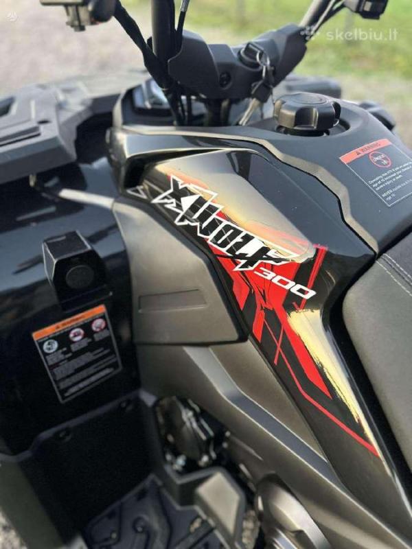 Melns Loncin Xwolf 300 2024 Kauņa, ar dzinēja tilpumu 0.27 L un nobraukumu 1 tūkst. km par 4290 €, foto 8 vietnē AUTOMOTO.COM.LV