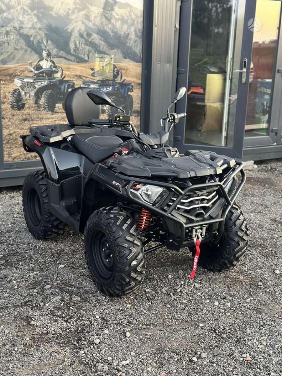 Black Loncin Xwolf 300 2024 in Kaunas, with an engine capacity of 0.27 L and mileage of 1 thousand km for 4290 €, photo 2 on AUTOMOTO.COM.LV