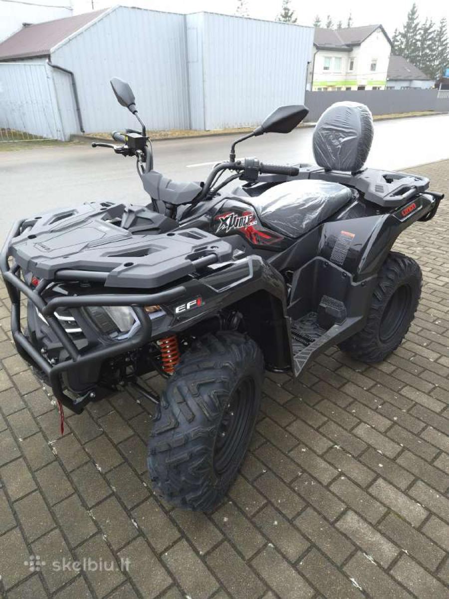 Black Loncin Xwolf 300 2025 in Raseiniai, with an engine capacity of 0.27 L and mileage of 1 thousand km for 4290 €, photo 1 on AUTOMOTO.COM.LV