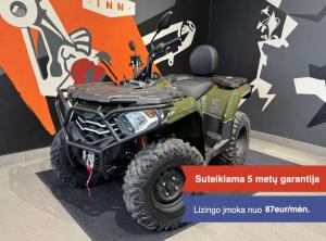 Зеленый Loncin Xwolf 300 2025 в Вильнюс, объемом двигателя 0.27 л и пробегом 1 тыс. км за 4290 €, фото  на AUTOMOTO.COM.LV