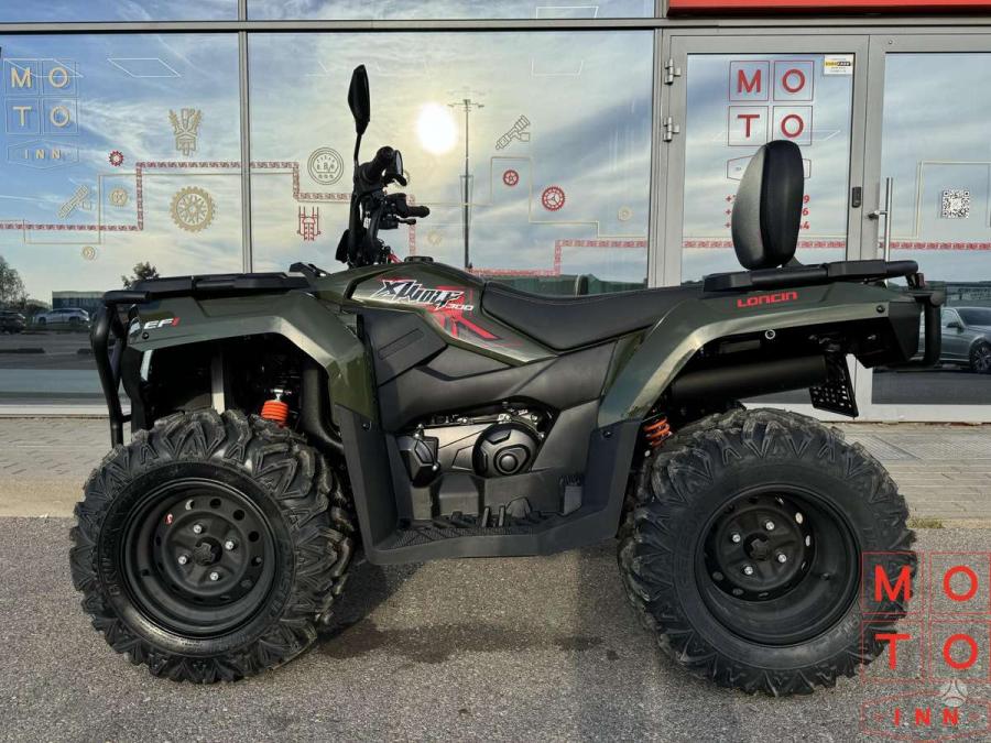 Green Loncin Xwolf 300 2025 in Vilnius, with an engine capacity of 0.27 L and mileage of 1 thousand km for 4290 €, photo 9 on AUTOMOTO.COM.LV