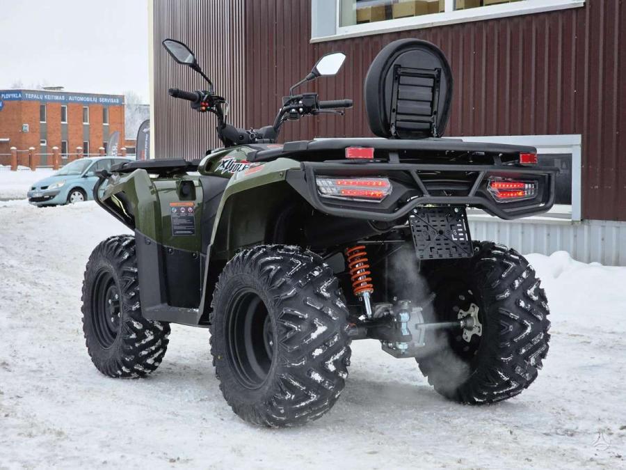 Zaļš Loncin Xwolf 300 2025 Panevēža, ar dzinēja tilpumu 0.30 L un nobraukumu 1 tūkst. km par 4290 €, foto 7 vietnē AUTOMOTO.COM.LV