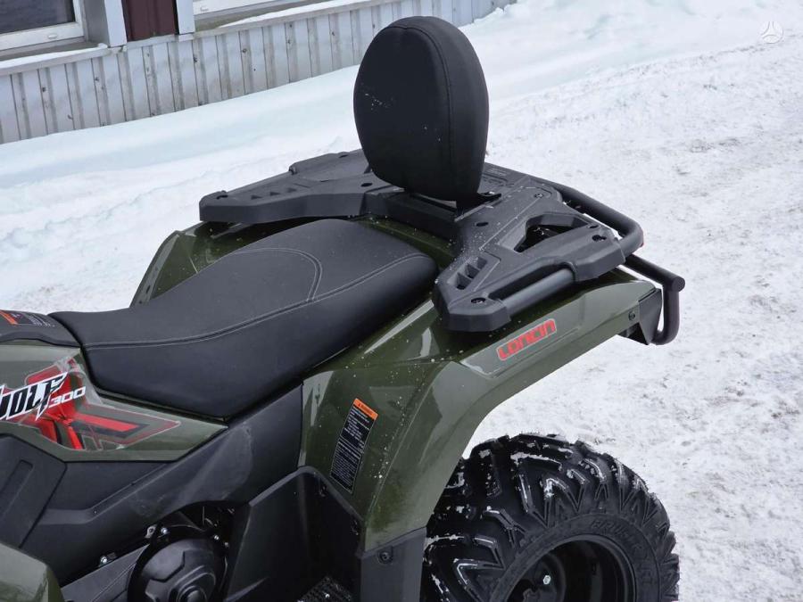 Zaļš Loncin Xwolf 300 2025 Panevēža, ar dzinēja tilpumu 0.30 L un nobraukumu 1 tūkst. km par 4290 €, foto 11 vietnē AUTOMOTO.COM.LV