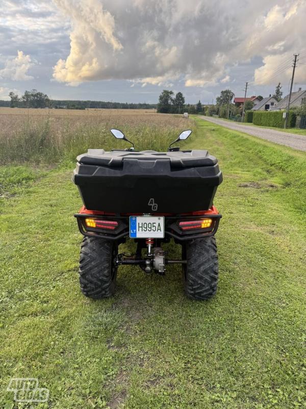 Loncin Xwolf 300 2025 in Marijampole, with an engine capacity of 0.30 L and mileage of 4 thousand km for 3300 €, photo 6 on AUTOMOTO.COM.LV