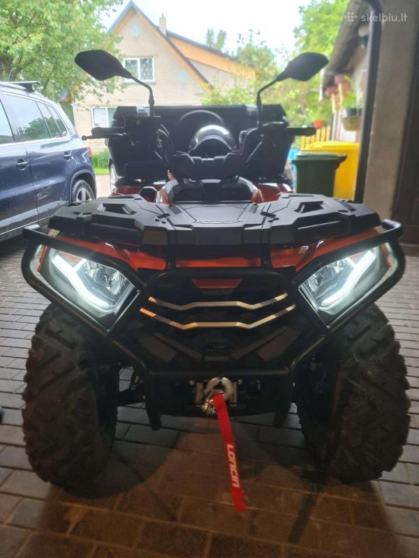 Orange Loncin Xwolf 300 2025 in Klaipeda, with an engine capacity of 0.00 L and mileage of 1 thousand km for 4100 €, photo 1 on AUTOMOTO.COM.LV