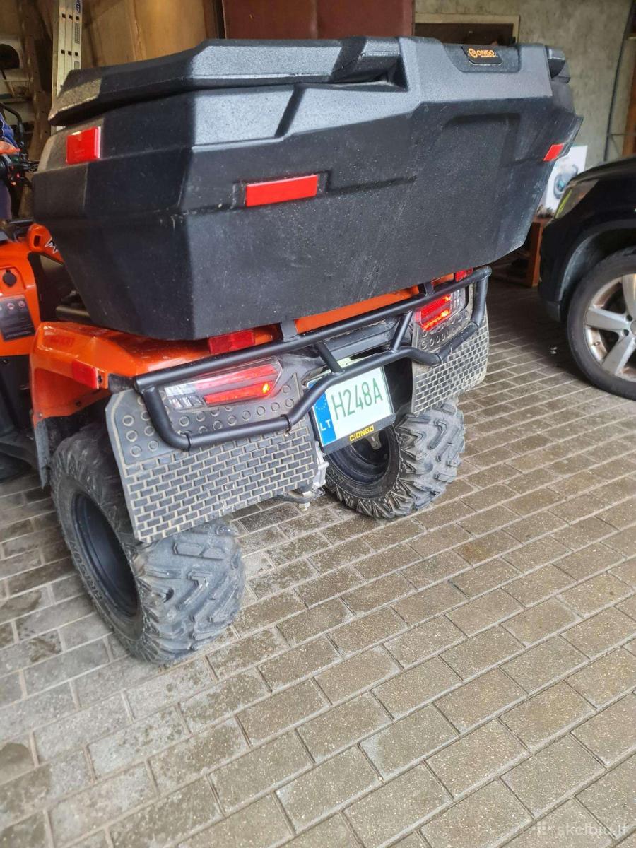 Orange Loncin Xwolf 300 2025 in Klaipeda, with an engine capacity of 0.00 L and mileage of 1 thousand km for 4100 €, photo 4 on AUTOMOTO.COM.LV