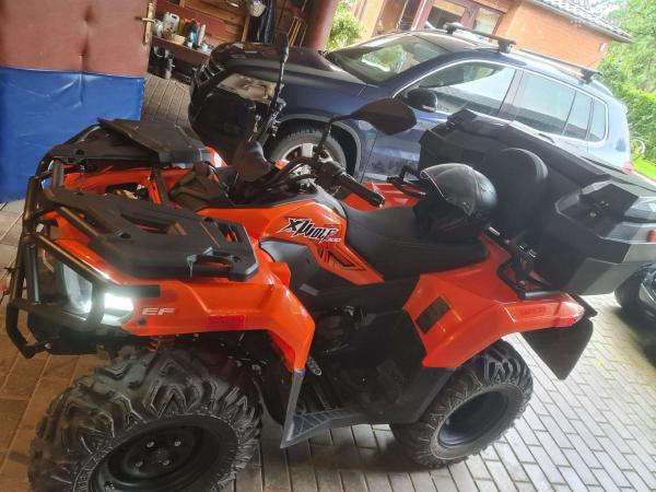 Orange Loncin Xwolf 300 2025 in Klaipeda, with an engine capacity of 0.00 L and mileage of 1 thousand km for 4100 €, photo 4 on AUTOMOTO.COM.LV