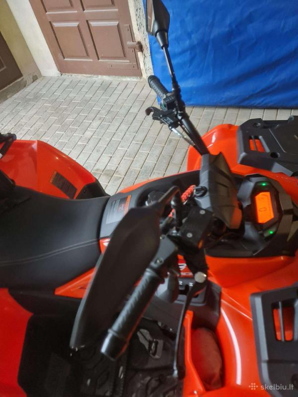 Orange Loncin Xwolf 300 2025 in Klaipeda, with an engine capacity of 0.00 L and mileage of 1 thousand km for 4100 €, photo 5 on AUTOMOTO.COM.LV