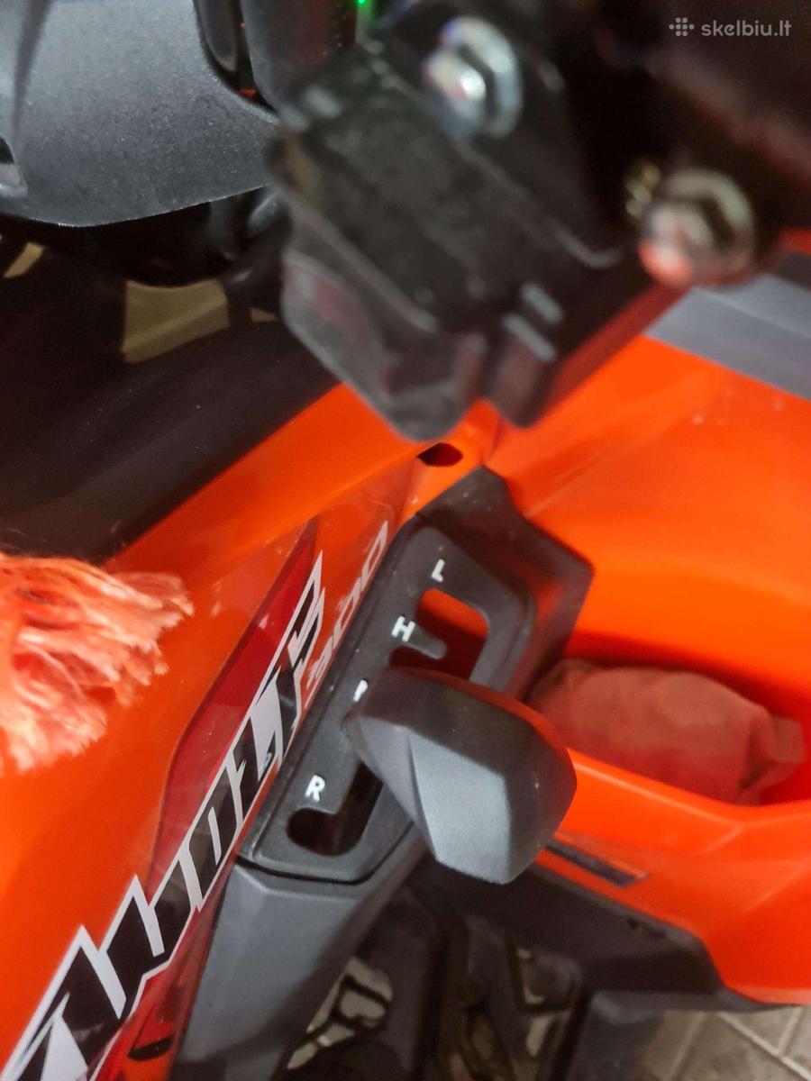 Orange Loncin Xwolf 300 2025 in Klaipeda, with an engine capacity of 0.00 L and mileage of 1 thousand km for 4100 €, photo 7 on AUTOMOTO.COM.LV