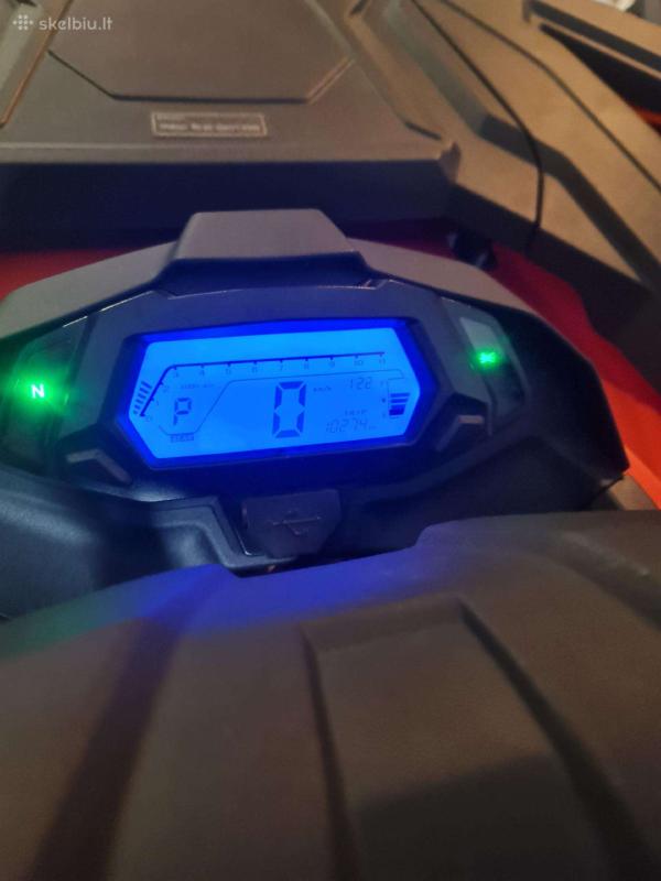 Orange Loncin Xwolf 300 2025 in Klaipeda, with an engine capacity of 0.00 L and mileage of 1 thousand km for 4100 €, photo 9 on AUTOMOTO.COM.LV