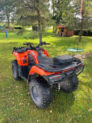 Orange Loncin Xwolf 300 2025 in Viljandi, with an engine capacity of 0.27 L and mileage of 2 thousand km for 3800 €, photo 5 on AUTOMOTO.COM.LV
