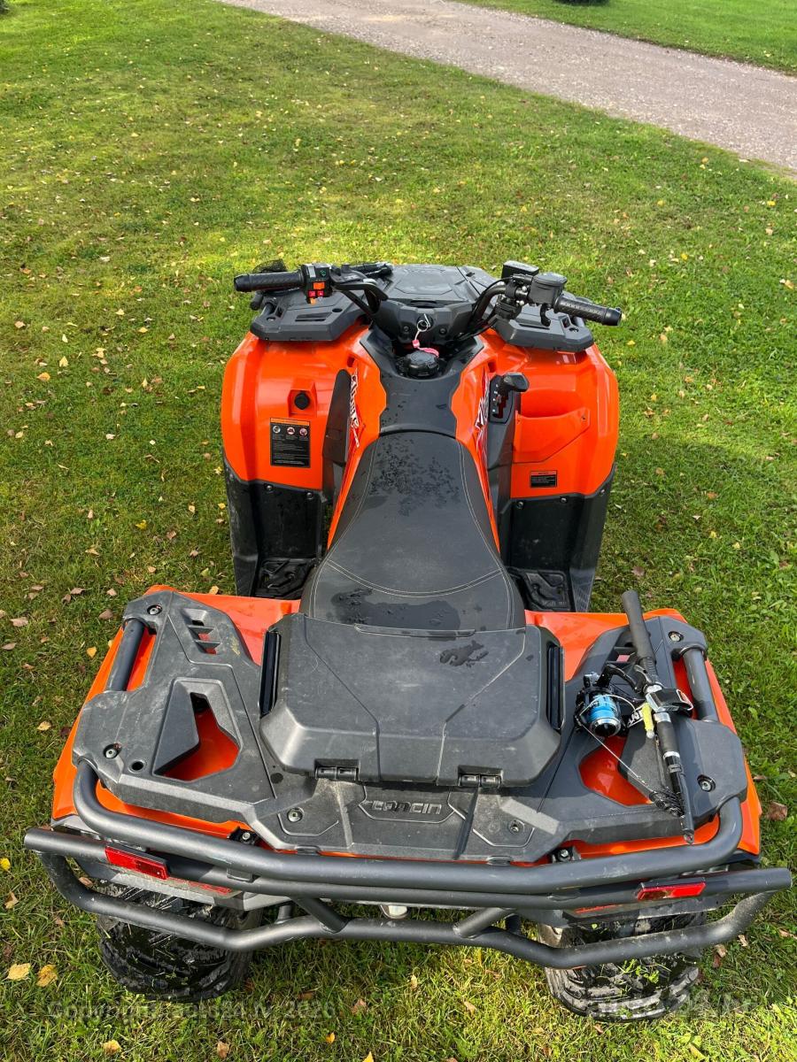Orange Loncin Xwolf 300 2025 in Viljandi, with an engine capacity of 0.27 L and mileage of 2 thousand km for 3800 €, photo 6 on AUTOMOTO.COM.LV