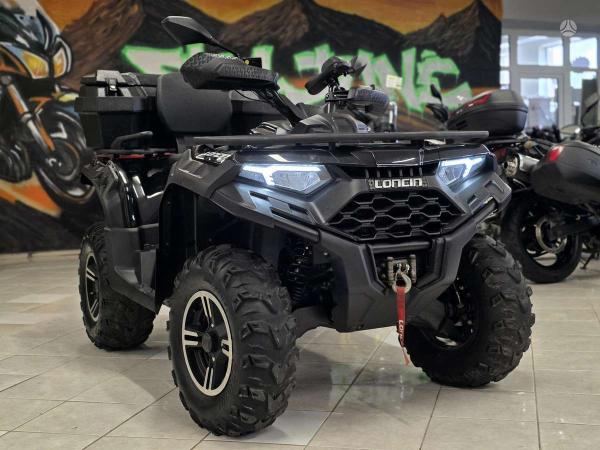 Melns Loncin Xwolf 550L 2025 Panevēža, ar dzinēja tilpumu 0.55 L un nobraukumu 5 tūkst. km par 5890 €, foto 1 vietnē AUTOMOTO.COM.LV