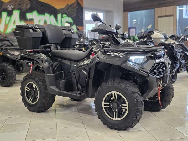 Melns Loncin Xwolf 550L 2025 Panevēža, ar dzinēja tilpumu 0.55 L un nobraukumu 5 tūkst. km par 5890 €, foto 2 vietnē AUTOMOTO.COM.LV