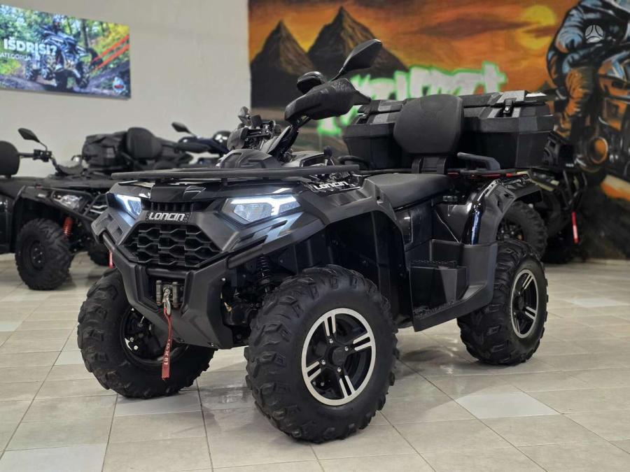 Melns Loncin Xwolf 550L 2025 Panevēža, ar dzinēja tilpumu 0.55 L un nobraukumu 5 tūkst. km par 5890 €, foto 4 vietnē AUTOMOTO.COM.LV