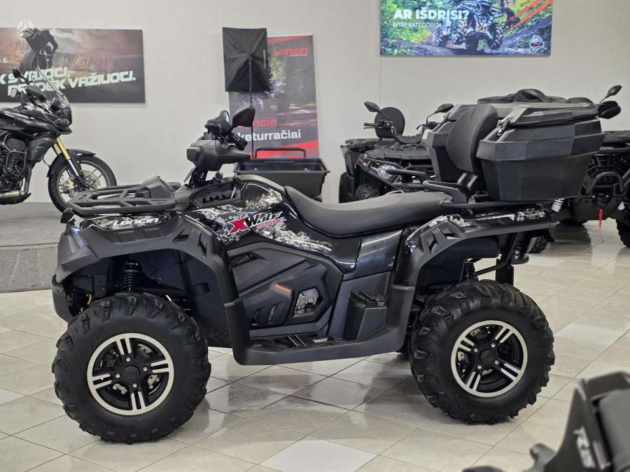Melns Loncin Xwolf 550L 2025 Panevēža, ar dzinēja tilpumu 0.55 L un nobraukumu 5 tūkst. km par 5890 €, foto 6 vietnē AUTOMOTO.COM.LV