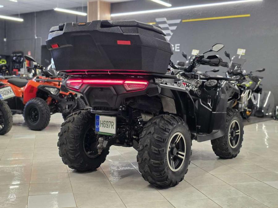 Melns Loncin Xwolf 550L 2025 Panevēža, ar dzinēja tilpumu 0.55 L un nobraukumu 5 tūkst. km par 5890 €, foto 8 vietnē AUTOMOTO.COM.LV