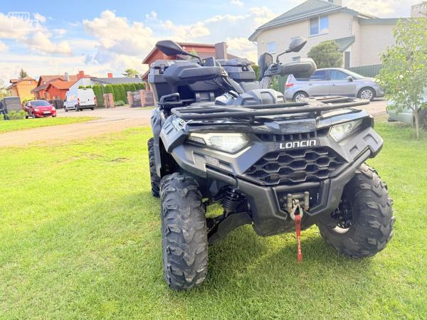 Black Loncin Xwolf 550L 2025 in Panevezys, with an engine capacity of 0.55 L and mileage of 6 thousand km for 5300 €, photo 2 on AUTOMOTO.COM.LV