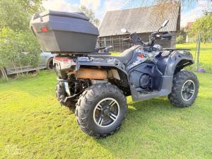 Black Loncin Xwolf 550L 2025 in Panevezys, with an engine capacity of 0.55 L and mileage of 6 thousand km for 5300 €, photo 5 on AUTOMOTO.COM.LV