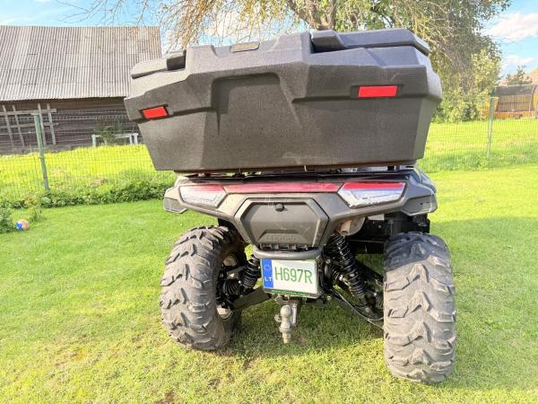 Black Loncin Xwolf 550L 2025 in Panevezys, with an engine capacity of 0.55 L and mileage of 6 thousand km for 5300 €, photo 5 on AUTOMOTO.COM.LV