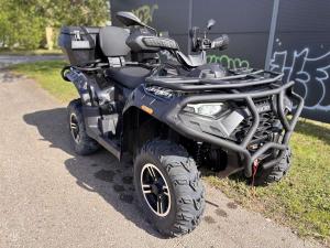 Black Loncin Xwolf 550L 2026 in Panevezys, with an engine capacity of 0.55 L and mileage of 750 thousand km for 6500 €, photo 3 on AUTOMOTO.COM.LV