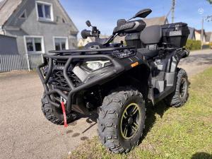 Black Loncin Xwolf 550L 2026 in Panevezys, with an engine capacity of 0.55 L and mileage of 750 thousand km for 6500 €, photo 4 on AUTOMOTO.COM.LV