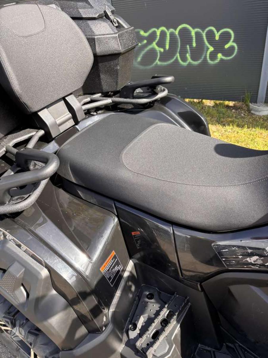 Black Loncin Xwolf 550L 2026 in Panevezys, with an engine capacity of 0.55 L and mileage of 750 thousand km for 6500 €, photo 11 on AUTOMOTO.COM.LV