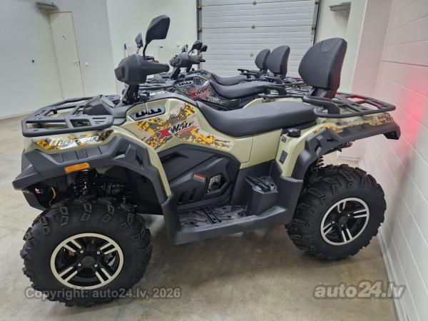 Black Loncin Xwolf 550L 2026 in Haapsalu, with an engine capacity of 0.50 L and mileage of 0 thousand km for 5995 €, photo 5 on AUTOMOTO.COM.LV