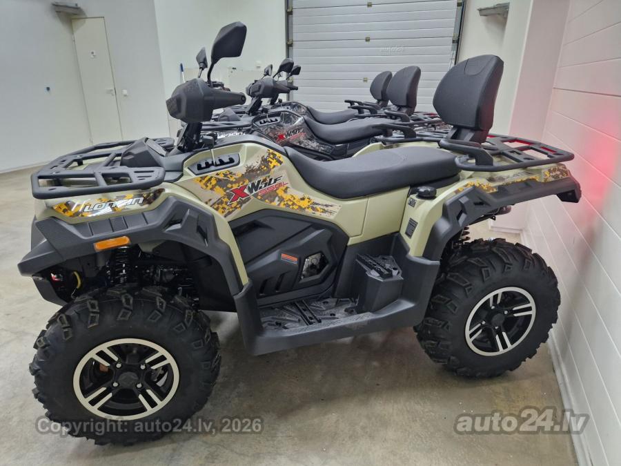 Black Loncin Xwolf 550L 2026 in Haapsalu, with an engine capacity of 0.50 L and mileage of 0 thousand km for 5995 €, photo 5 on AUTOMOTO.COM.LV