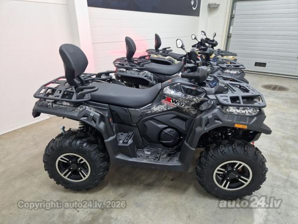Black Loncin Xwolf 550L 2026 in Haapsalu, with an engine capacity of 0.50 L and mileage of 0 thousand km for 5995 €, photo 6 on AUTOMOTO.COM.LV