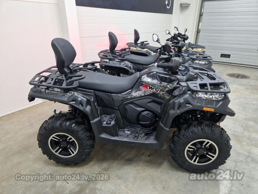 Black Loncin Xwolf 550L 2026 in Haapsalu, with an engine capacity of 0.50 L and mileage of 0 thousand km for 5995 €, photo 6 on AUTOMOTO.COM.LV