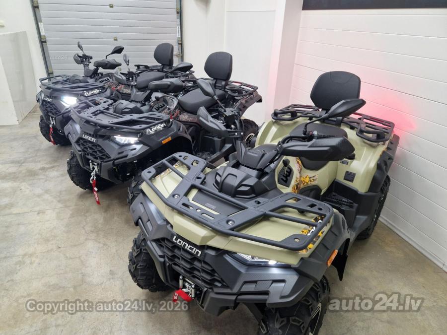 Black Loncin Xwolf 550L 2026 in Haapsalu, with an engine capacity of 0.50 L and mileage of 0 thousand km for 5995 €, photo 16 on AUTOMOTO.COM.LV