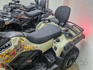 Black Loncin Xwolf 550L 2026 in Haapsalu, with an engine capacity of 0.50 L and mileage of 0 thousand km for 5995 €, photo 17 on AUTOMOTO.COM.LV
