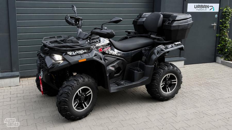 Black Loncin Xwolf 550L 2026 in Klaipeda, with an engine capacity of 0.50 L and mileage of 0 thousand km for 6200 €, photo 1 on AUTOMOTO.COM.LV