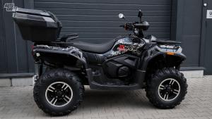 Black Loncin Xwolf 550L 2026 in Klaipeda, with an engine capacity of 0.50 L and mileage of 0 thousand km for 6200 €, photo 4 on AUTOMOTO.COM.LV