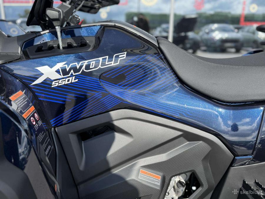 Loncin Xwolf 550L 2026 в Вильнюс, объемом двигателя 0.55 л и пробегом 0 тыс. км за 6990 €, фото 20 на AUTOMOTO.COM.LV