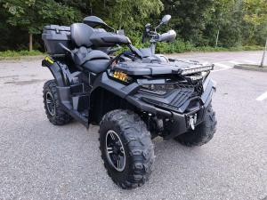 Black Loncin Xwolf 700L 2024 in Birstonas, with an engine capacity of 0.69 L and mileage of 1 thousand km for 7800 €, photo  on AUTOMOTO.COM.LV