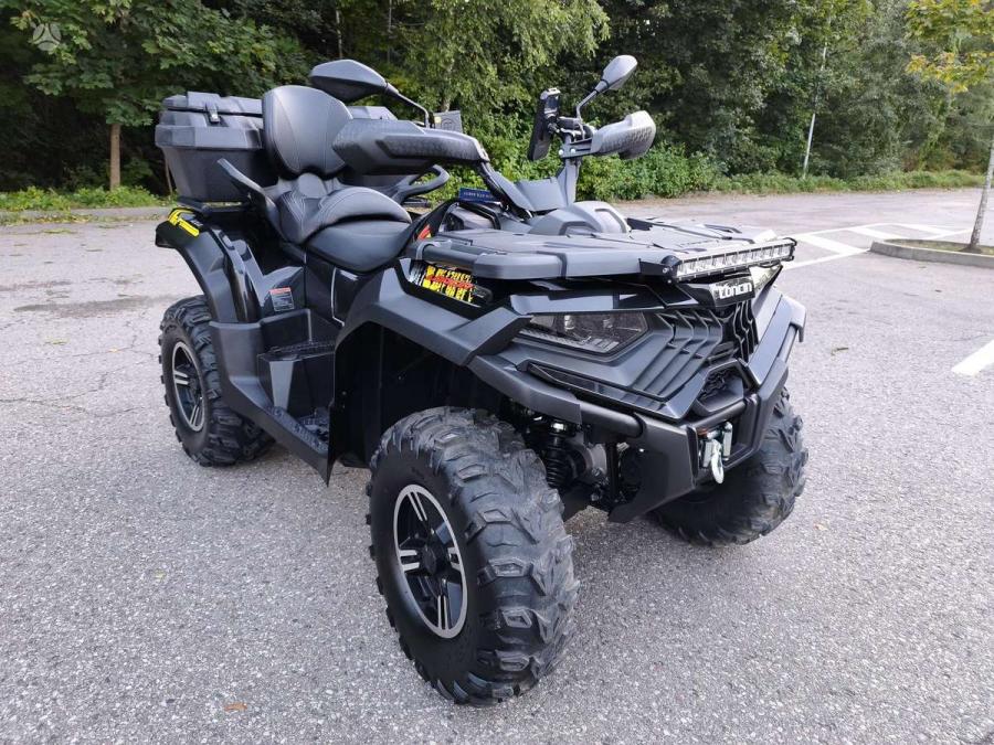 Black Loncin Xwolf 700L 2024 in Birstonas, with an engine capacity of 0.69 L and mileage of 1 thousand km for 7800 €, photo 1 on AUTOMOTO.COM.LV