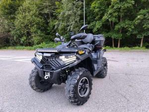 Black Loncin Xwolf 700L 2024 in Birstonas, with an engine capacity of 0.69 L and mileage of 1 thousand km for 7800 €, photo 3 on AUTOMOTO.COM.LV