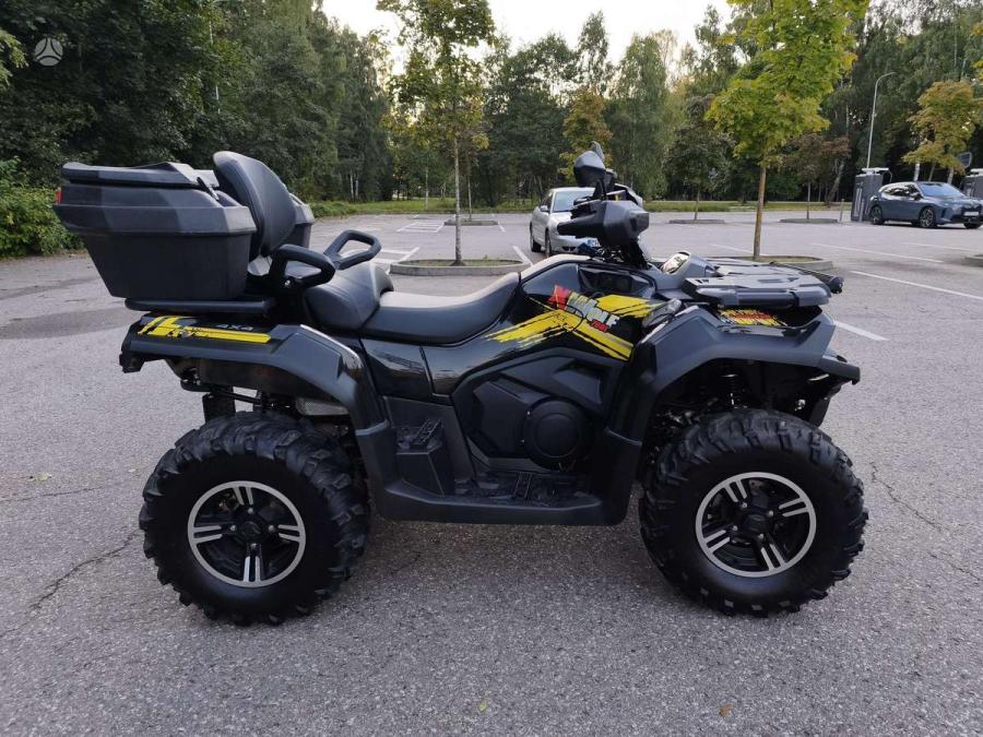 Black Loncin Xwolf 700L 2024 in Birstonas, with an engine capacity of 0.69 L and mileage of 1 thousand km for 7800 €, photo 4 on AUTOMOTO.COM.LV