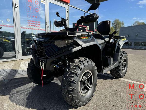 Black Loncin Xwolf 700L 2025 in Vilnius, with an engine capacity of 0.69 L and mileage of 0 thousand km for 8299 €, photo 8 on AUTOMOTO.COM.LV