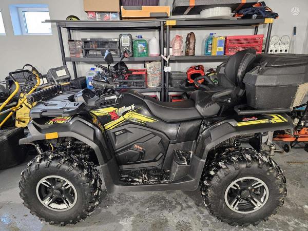 Melns Loncin Xwolf 700L 2025 Kauņa, ar dzinēja tilpumu 0.70 L un nobraukumu 1000 tūkst. km par 7500 €, foto 2 vietnē AUTOMOTO.COM.LV
