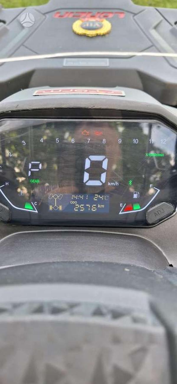 Зеленый Loncin Xwolf 700L 2024 в Мариямполе, объемом двигателя 0.70 л и пробегом 3 тыс. км за 6300 €, фото 9 на AUTOMOTO.COM.LV