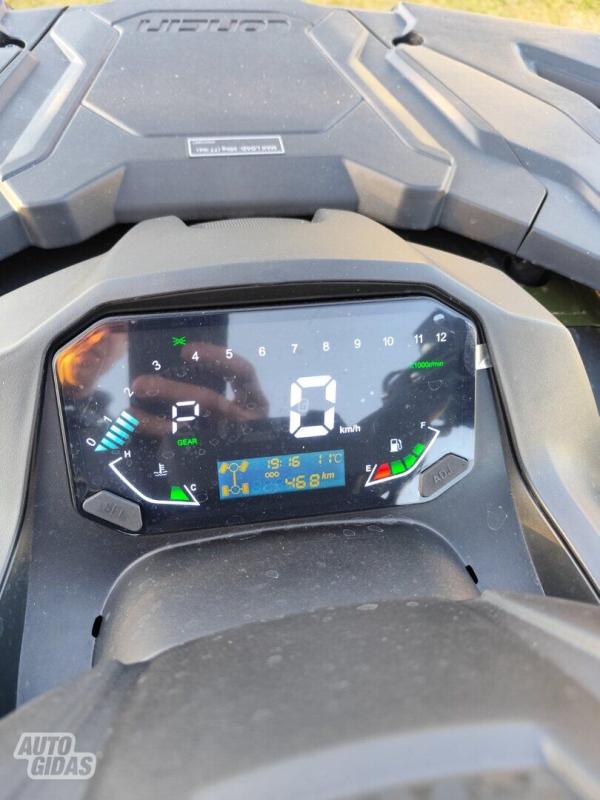 Green Loncin Xwolf 700L 2025 in Kretinga, with an engine capacity of 0.70 L and mileage of 468 thousand km for 7999 €, photo 8 on AUTOMOTO.COM.LV
