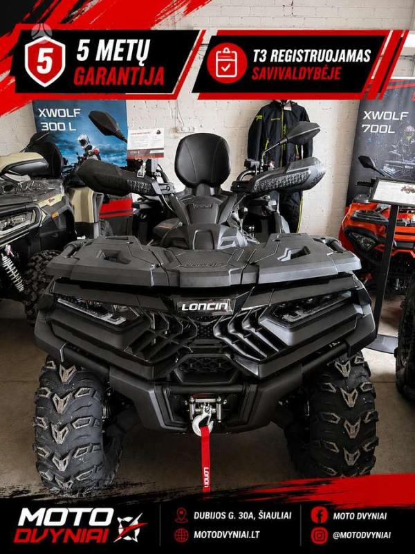 Loncin Xwolf 700L 2026 in Siauliai, with an engine capacity of 0.69 L and mileage of 0 thousand km for 8590 €, photo 1 on AUTOMOTO.COM.LV