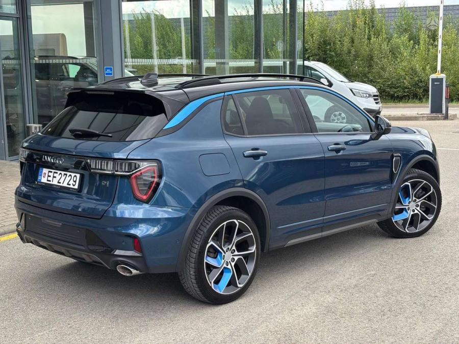 Zils Lynk & Co 01 2023 Viļņa, ar dzinēja tilpumu 1.48 L un nobraukumu 58 tūkst. km par 24500 €, foto 4 vietnē AUTOMOTO.COM.LV