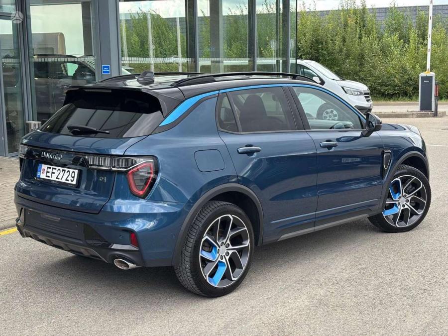 Blue Lynk & Co 01 2025 in Vilnius, with an engine capacity of 1.48 L and mileage of 58 thousand km for 24900 €, photo 4 on AUTOMOTO.COM.LV