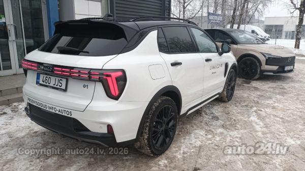 White Lynk & Co 01 2025 in Parnu, with an engine capacity of 1.50 L and mileage of 10 thousand km for 39500 €, photo 2 on AUTOMOTO.COM.LV
